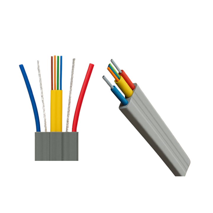 Elevator Traveling Cable 4 Core Fiber 2 Copper Wire Hybrid Distributor ...